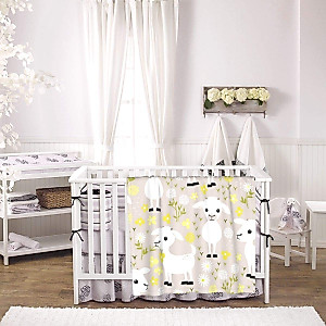 Makegeld Baby Goats Soft Warm Baby Throw Blanket, for Boys Girls Kids Toddler Infant Newborn Child