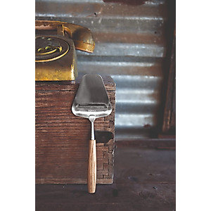 Boska Holland Cheese Slicer and Plane w. European Oak Wood Handle, Flex Steel Blade, 10 Year Guarantee, Life Collection