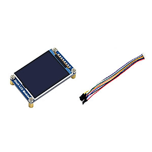 TOP1 2inch Display LCD Screen Module 240×320 Pixels SPI Communication RGB 262K Color LED Backlight Support RPi/STM32 Board