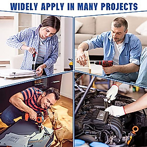 Super Universal Socket Gifts for Dad Men - Tool Socket Set with Power Drill Adapter Multi Socket Grip Stuff Cool Stocking Stuffers Gadgets for Men Women, Gift Ideas for Father Husband Him(7-19mm)