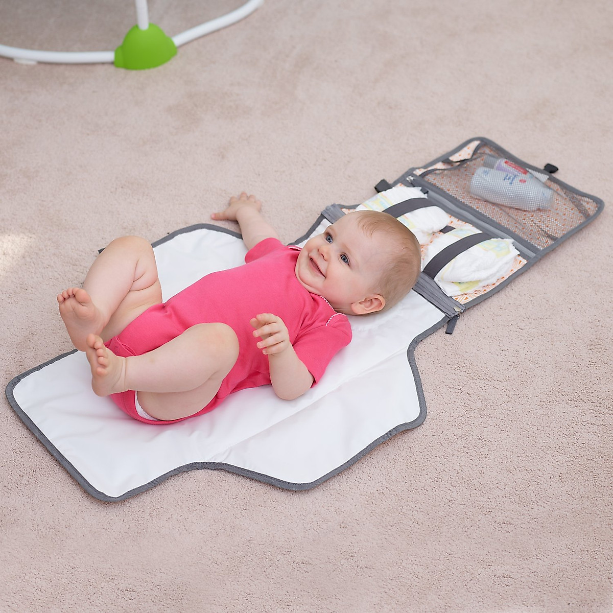 ThinkVivo Diaper Changing Pad, Portable Changing Station with Waterproof Folding Mat, Baby Changing Kit, Bonus eBook