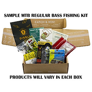 Catch Co Mystery Tackle Box Freshwater Largemouth and Smallmouth Bass Lures Fishing Kit