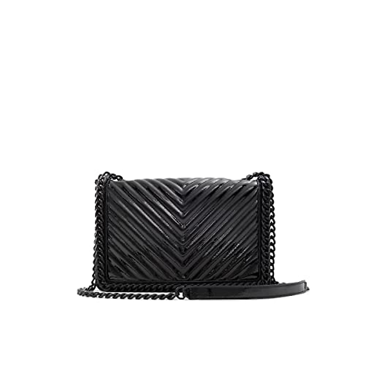 ALDO Women's Greenwald Cross Body Bag, Black/Black