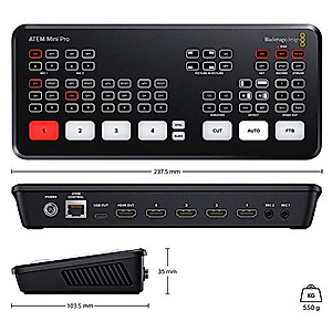 Blackmagic Design ATEM Mini Pro HDMI Live Stream Switcher