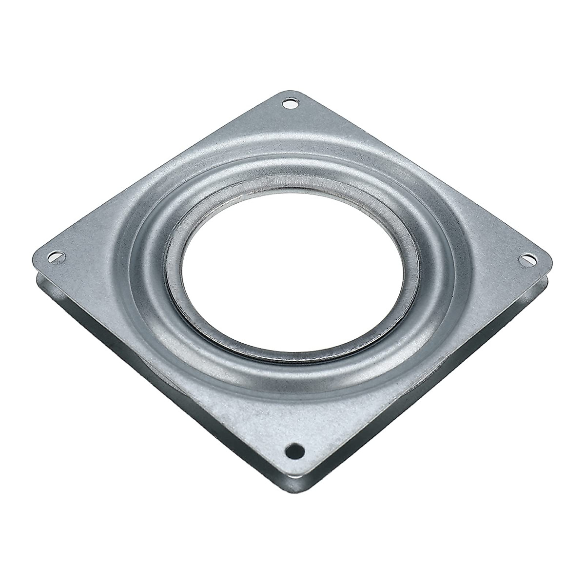 Erfo 16Pack Lazy Susan Turntable Bearings Hardware, 4 Inch Square Swivel Plate, 5/16-Inch Thick Rotating Plate Replacement Parts for DIY Lazy Susan Project Kitchen Storage Rack Serving Trays