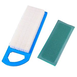 Morii Gy20573 Air Filter for Briggs Stratton 698083 697153 697015 Pre Filter 697634 795115 Stens 102-875 Oregon 30-122 Craftsman 33425 John Deere M149171 Lowes 59471 Lawn Mower Air Filter Parts