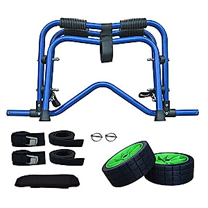 Newcod Kayak Cart, Kayak Dolly with Airless Tire for Carrying Kayak Canoe SUP Paddle Board