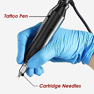 Wormhole Tattoo Cartridge Needles, 20pcs Mixed Cartridge Needles 1203RL 1205RL 1205RM 1207RM Tattoo Cartridges Disposable Tattoo Needle Cartridge Tattoo Needles Cartridge Needles for Tattoo Artist