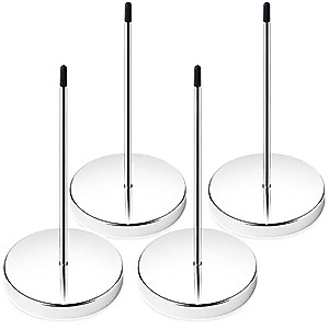 4pcs Desk Receipt Holder Bill Fork Receipt Spike Stick Silver Restaurant Check Spindle 5.5 Inch by HRLORKC…