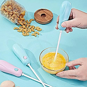 BIENKA Whisks for Cooking Electric Egg Beater Milk Frother, Automatic Handheld Foam Maker Egg Mixermilk Foamer Milk Frother Portable Kitchen Coffee Whisk Cream