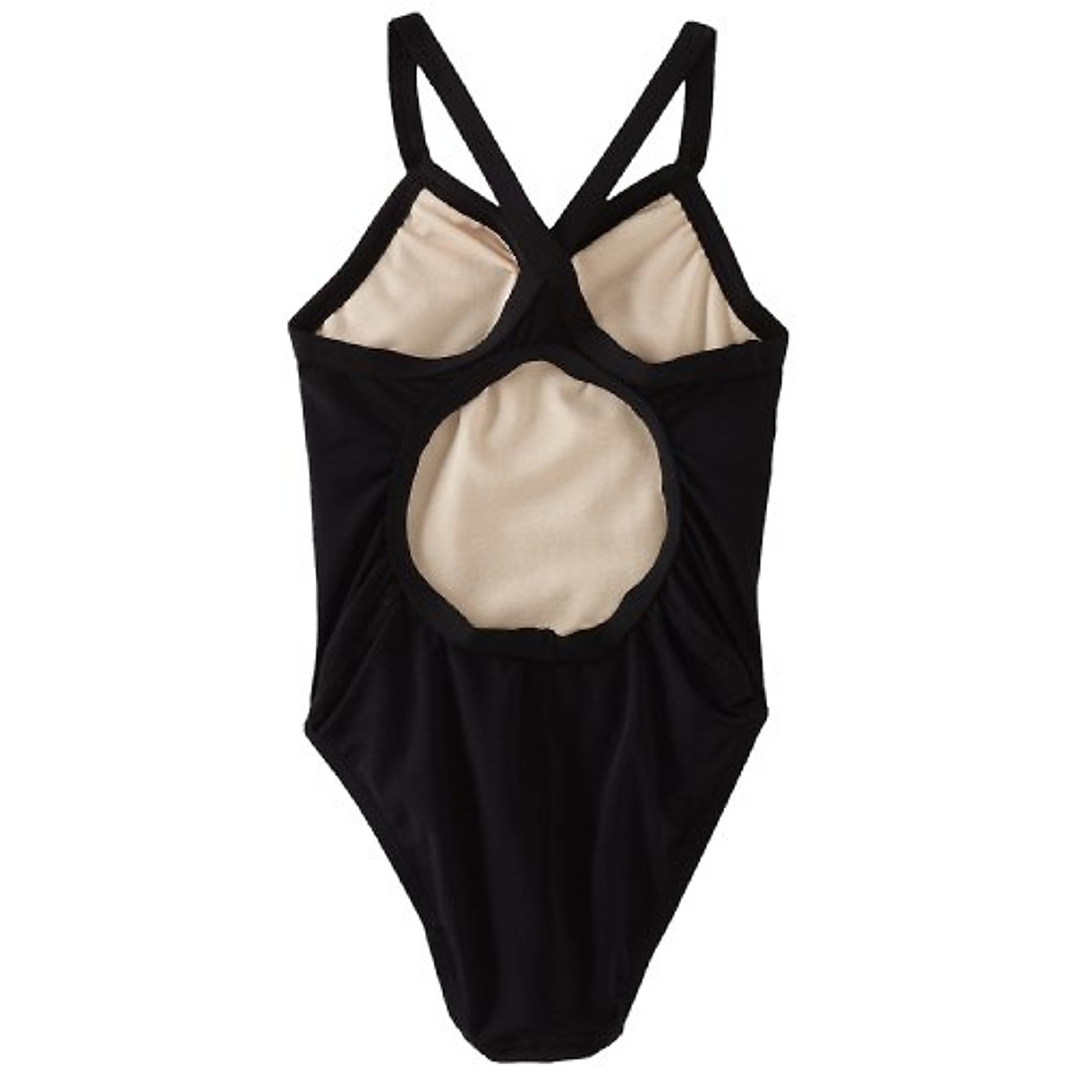 TYR Sport Women's Solid Durafast Diamondback Swim Suit,Black,34