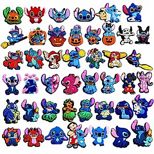 44 PCS Cartoon Charms for Girls Boys Kids Cartoon Croc Charms PVC Anime Pins Shoe Charms for Clog Sandals Bracelet Wristband Decoration Accessories Birthday Gift