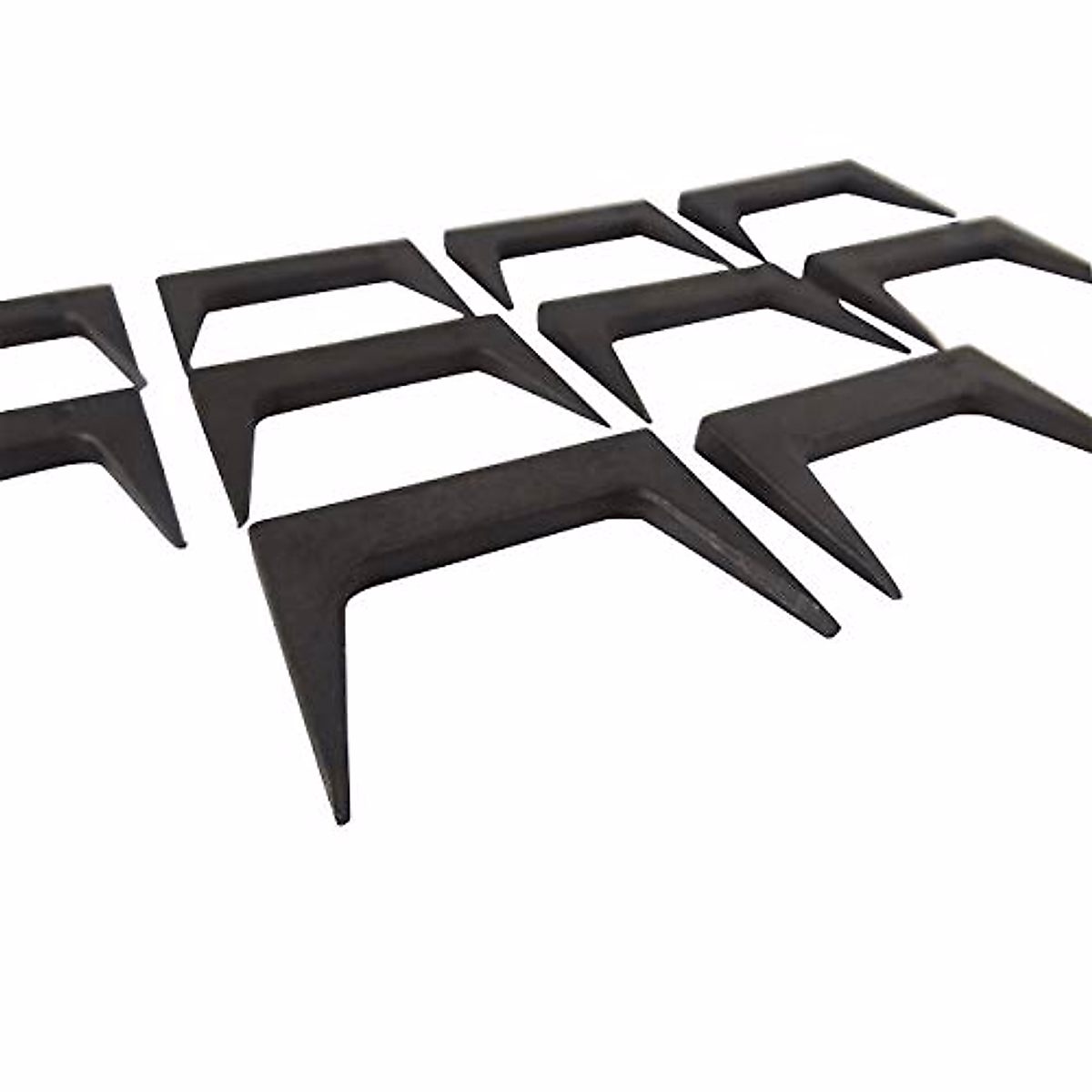 Taytools 500030 Pack of 10 Each 2 Inch Pinch Dogs with Square Back and Tapered Legs