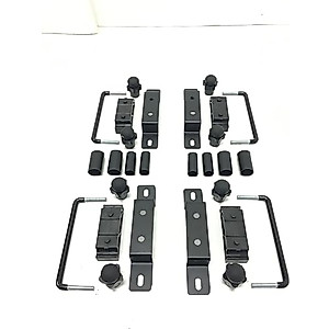 MaxxHaul 70115 46" x 36" x 4-1/2" Roof Rack Rooftop Cargo Carrier Steel Basket, Car Top Luggage Holder for SUV and Pick Up Trucks - 150 lb. Capacity, Black