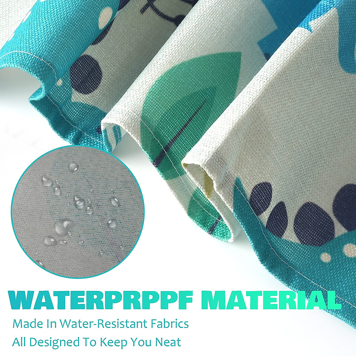 WOSHOP Cotton Parent Child Apron Adjustable Canvas Aprons for Boys Girls Children Bib Aprons for Artists Chef Baking Cooking Parent Child Apron (Dinosaur Both)