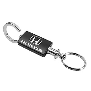 Au-TOMOTIVE GOLD Honda Logo Black Valet Key Chain