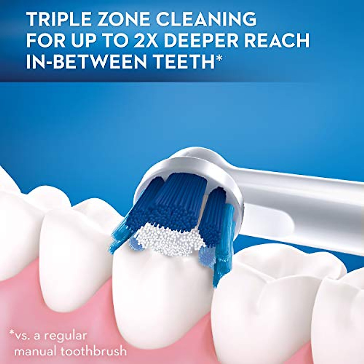 Oral B Precision Clean Replacement Brush Head, 3 count