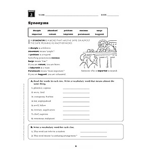 240 Vocabulary Words Kids Need to Know: Grade 6: 24 Ready-To-Reproduce Packets Inside!