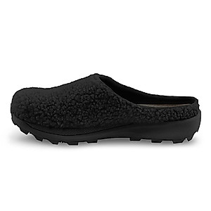 Topo Athletic Women's Lightweight Comfortable 4MM Drop Natural Recovery Shoes, Everyday Wear Slippers, Black/Black, Size 7.5