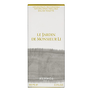 HERMES Le Jardin De Monsieur Li for Unisex Eau de Toilette, 3.4 Ounce, Multi-color