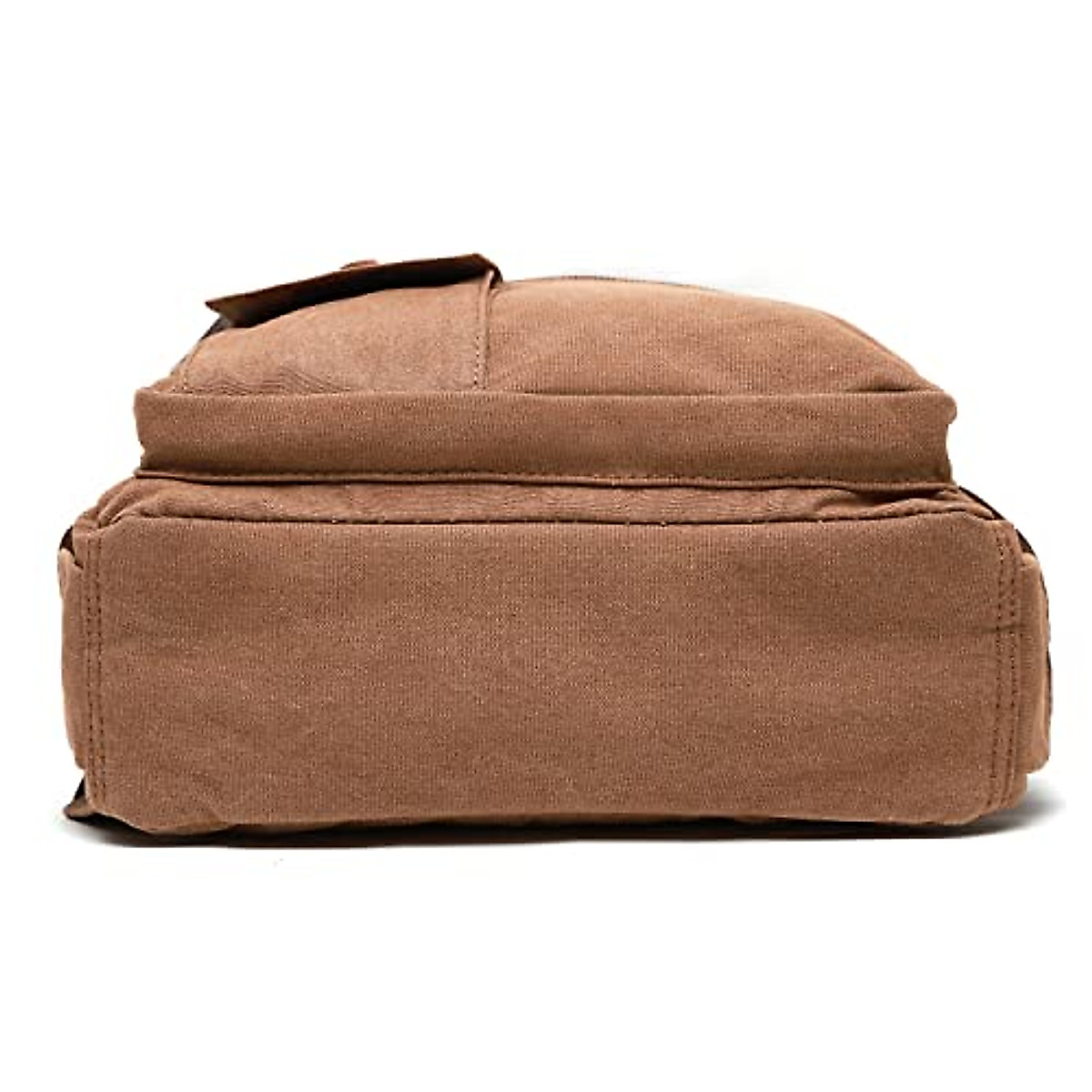 JIAO MIAO Canvas Vintage Message Travel Bag Rucksack Laptop Backpack,220807-07