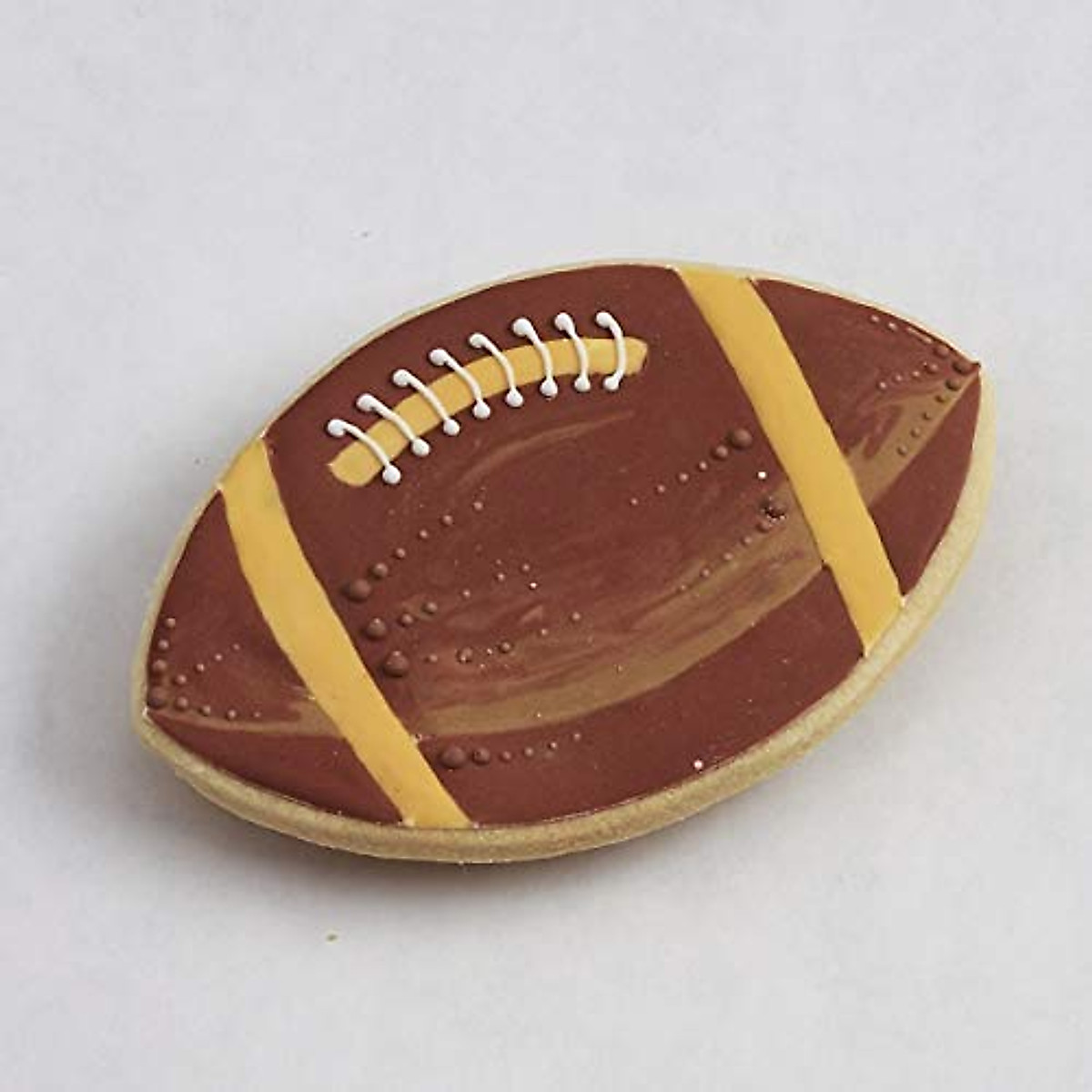Football Cookie Cutter, 3.5" Made in USA by Ann Clark