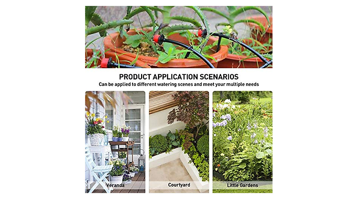 Effortless Watering with MSDADA Drip Irrigation Kit