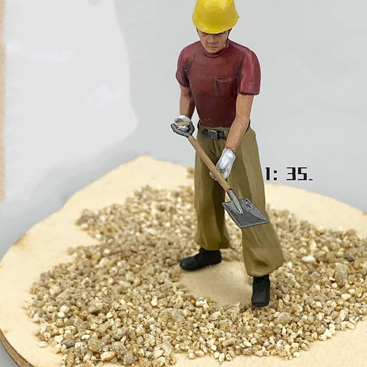 Warmtree 3 Box Rock Basing Kit Miniature Rock Landscape Rocks Gravel Scenic Sand Tabletop Layout Terrain Scenery Landscape Model Railroad Sand Table Material