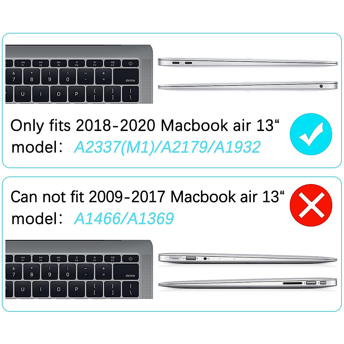 mpmpssss Compatible with MacBook Air 13 inch Case 2022 2021 2020 2019 2018 Release A2337 M1 A2179 A1932 Touch ID Hard Shell Case + 2 Keyboard Cover Glitter Shiny Mirror for Women Girl Man, Rose Gold