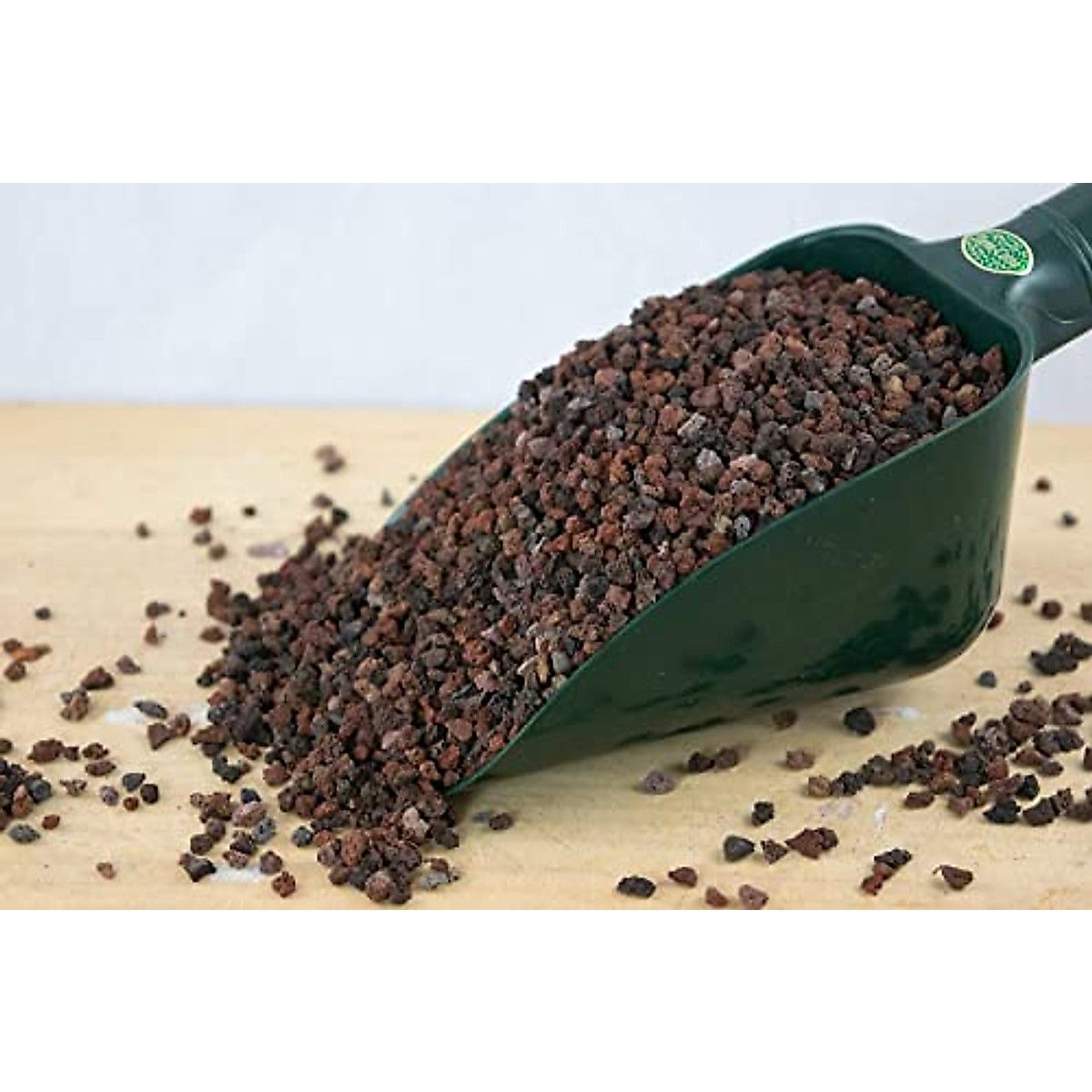 2 Gal. 1/8" - 3/16" Pre Mix Horticultural Red / Black Lava for Cactus & Succulent, Bonsai Tree Soil Mix - Small Grain