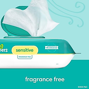 Pampers Easy Ups and Baby Wipes - Pull On Disposable Potty Training Underwear for Girls and Boys, Size 7 (5T-6T), 84 Count, ONE MONTH SUPPLY with Sensitive Wipes, 6X Pop-Top Packs, 336 Count