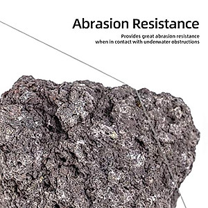 SF Monofilament Fishing Line Premium Spool X-Strong Mono Nylon Material Leader Line Clear for Saltwater Freshwater 30LB