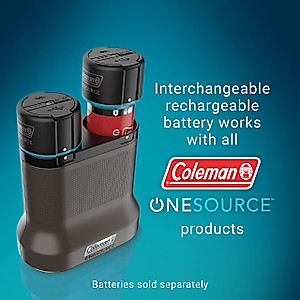 Coleman Battery Charging Station One Source 2 Port Quick Charging Station