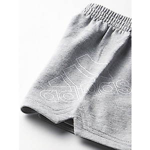 adidas boys Adi Classic 3-stripe Shorts, Black, 4T US