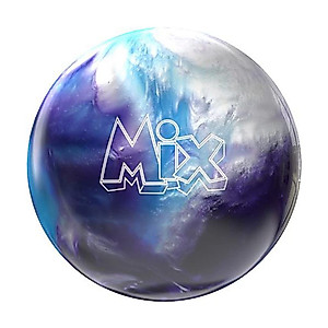 Bowlerstore Products Storm Mix PRE-DRILLED Bowling Ball- Purple/Blue/White (6lbs)
