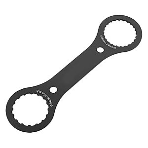 Ejoyous Bike Bottom Bracket Wrench, Aluminium Alloy Bracket Spanner Hollow Crankset Install Disassemble Tool Cycling Accessory for Mountain Bike Road