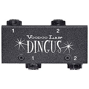 Voodoo Lab Dingus Dual Quarter Inch Feed-Thru for Dingbat Pedalboards