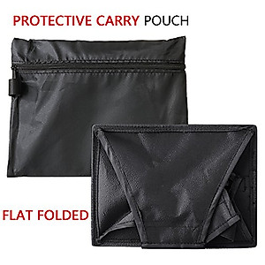 waka Flash Diffuser Light Softbox, [2 Pack] Speedlight Softbox Collapsible with Storage Pouch - 8" Octagon Softbox + 8"x6" for Canon, Yongnuo and Nikon Speedlight