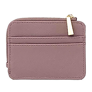 Steve Madden Card Case Wallet (Mauve)