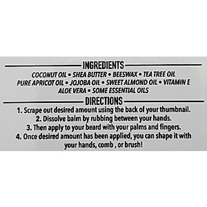 GRAVE BEFORE SHAVE Gentlemen's Blend Beard Balm (Bourbon Scent) (2 oz.)