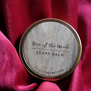 TBB Man of the Woods Beard Balm for Men | Tame & Style Your Beard | Beard Conditioner with Shea Butter, Jojoba Oil, Argan Oil (2 Oz.)