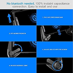 GameSir Mobile Game Controller Trigger F3 (Plus) for Android/iOS, Suitable for FPS Fortnite PUBG, No Bluetooth Needed