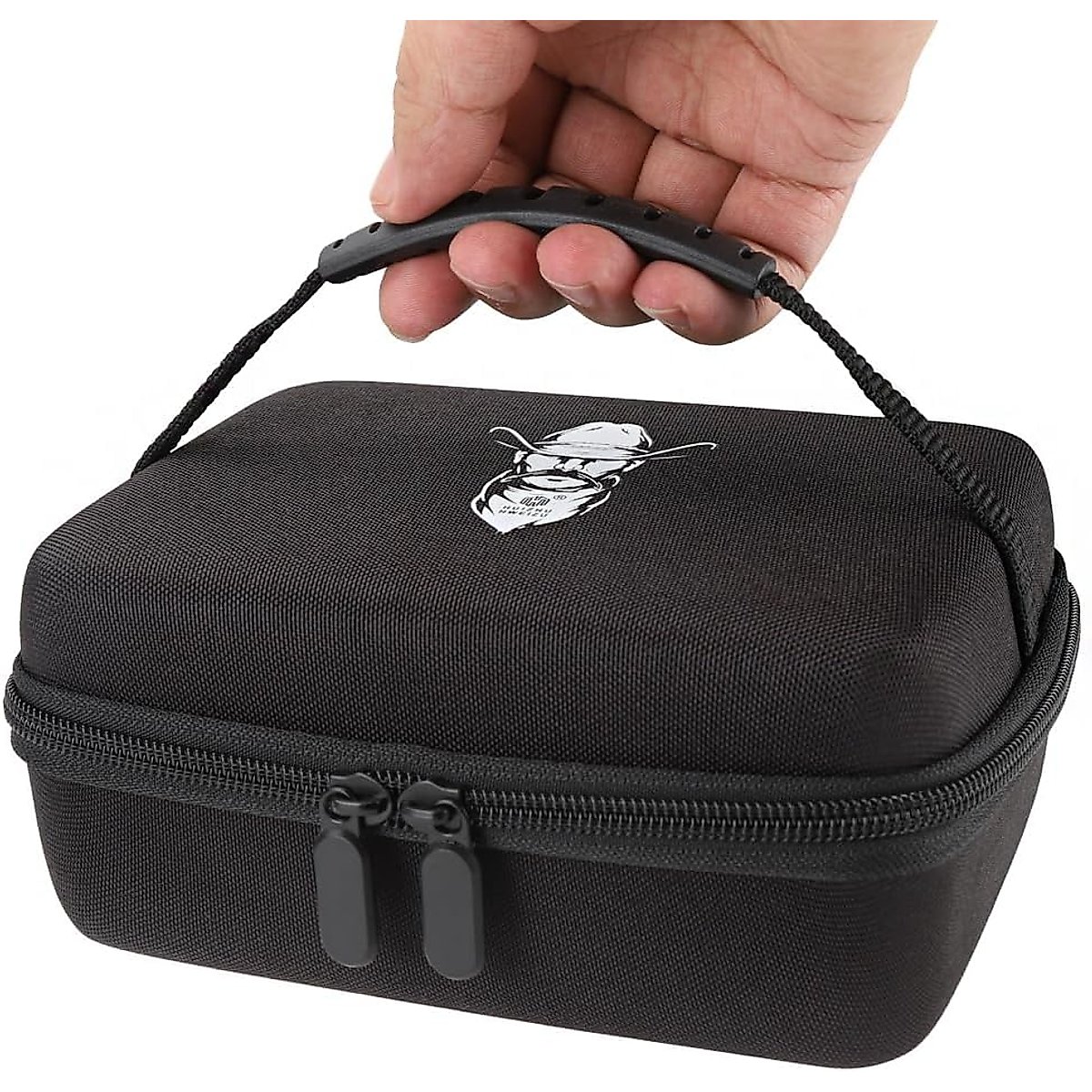 HUIZHU EVA Storage case with Elastic Protective Sponge for Storing 5IO pen Battery and Electronics and USB Charger and U disk (Black)