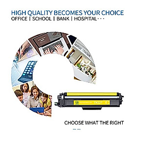 Lobung Remanufactured Toner Cartridge Replacement for Brother TN227 TN-227 TN227BK TN227C TN227M TN227Y High Yield with HL-L3290CDW HL-L3210CW MFC-L3750CDW MFC-L3710CW Printer (4 Pack)