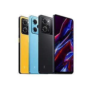 Xiaomi Poco X5 PRO 5G + 4G Volte Global Unlocked 256GB + 8GB GSM 6.67" 108 mp Triple Camera (ONLY Tmobile Mint Tello USA Market) + (Car Fast Car 51W Charger Bundle) (Blue)