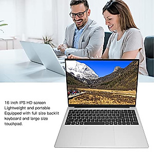 Laptop Powerful Processor 12GB RAM 100-240v 10nm Chip 16 Inch Laptop (12+1TB US Plug)