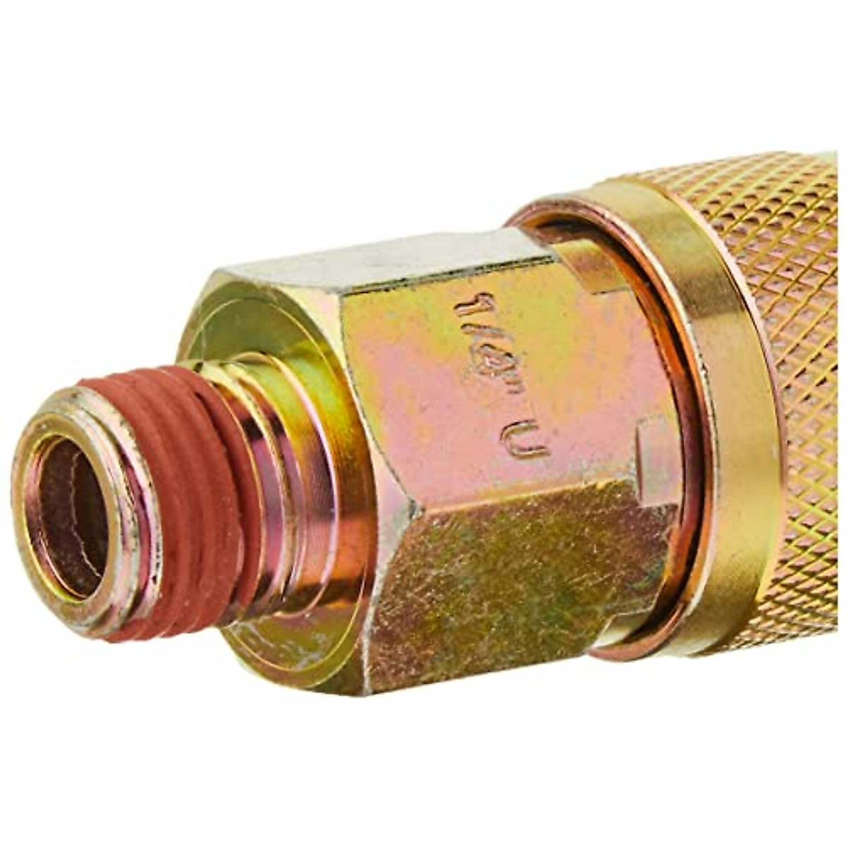 Bostitch BTFP72320 Universal 1/4-Inch Series Coupler - Push-To-Connect - 1/4-Inch NPT Male Thread