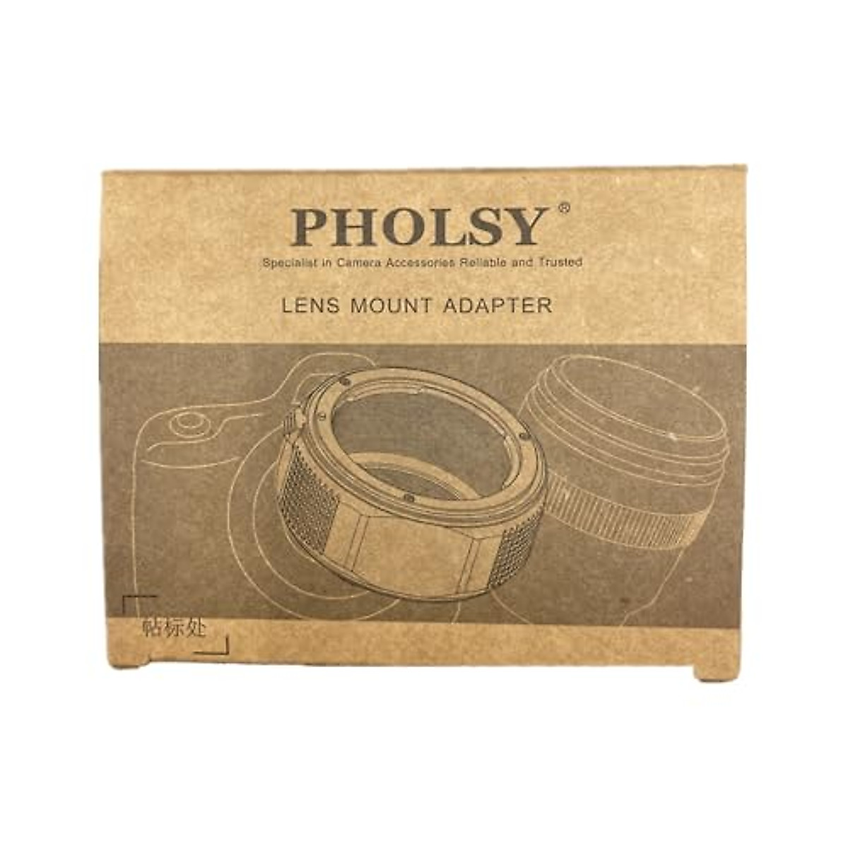 PHOLSY EF to FX Lens Mount Adapter Manual Focus Compatible with Canon EOS EF EF-S Lens to Fuji X Mount Camera Body Compatible with Fujifilm X-H2S, X-Pro3, X-T5, X-T4, X-S20, X-S10, X-T30II, X-E4