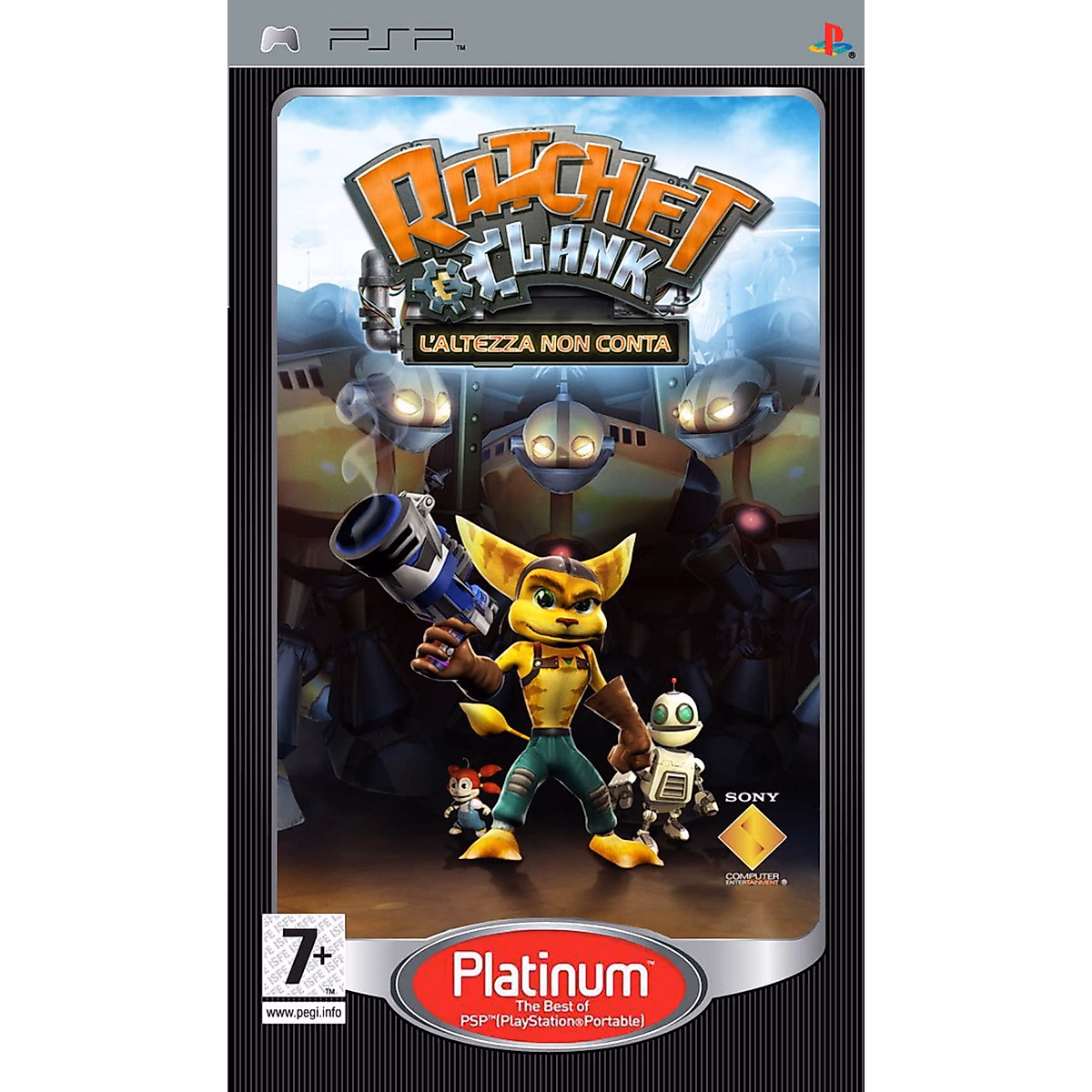 Ratchet & Clank: Size Matters - Platinum Edition (PSP)
