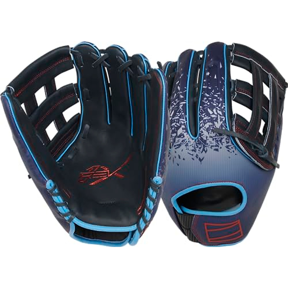 Rawlings | REV1X Baseball Glove | Right Hand Throw | 12.75" - Pro H-Web | Navy